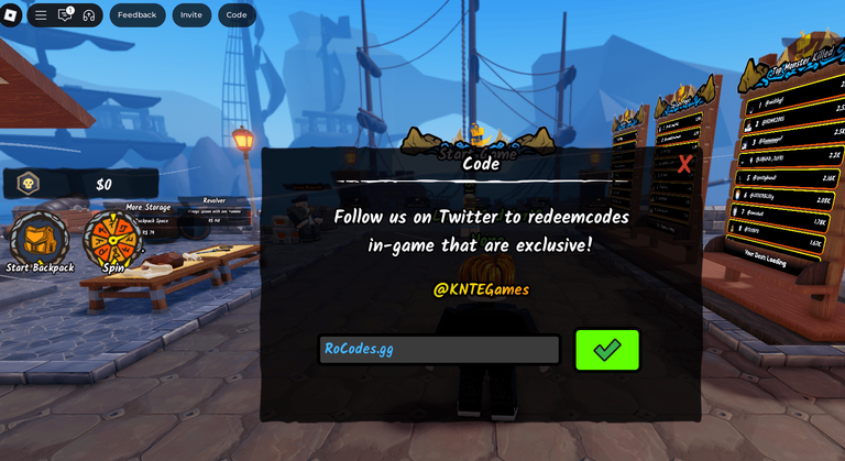 Dead Ocean Codes (November 2025) - RoCodes